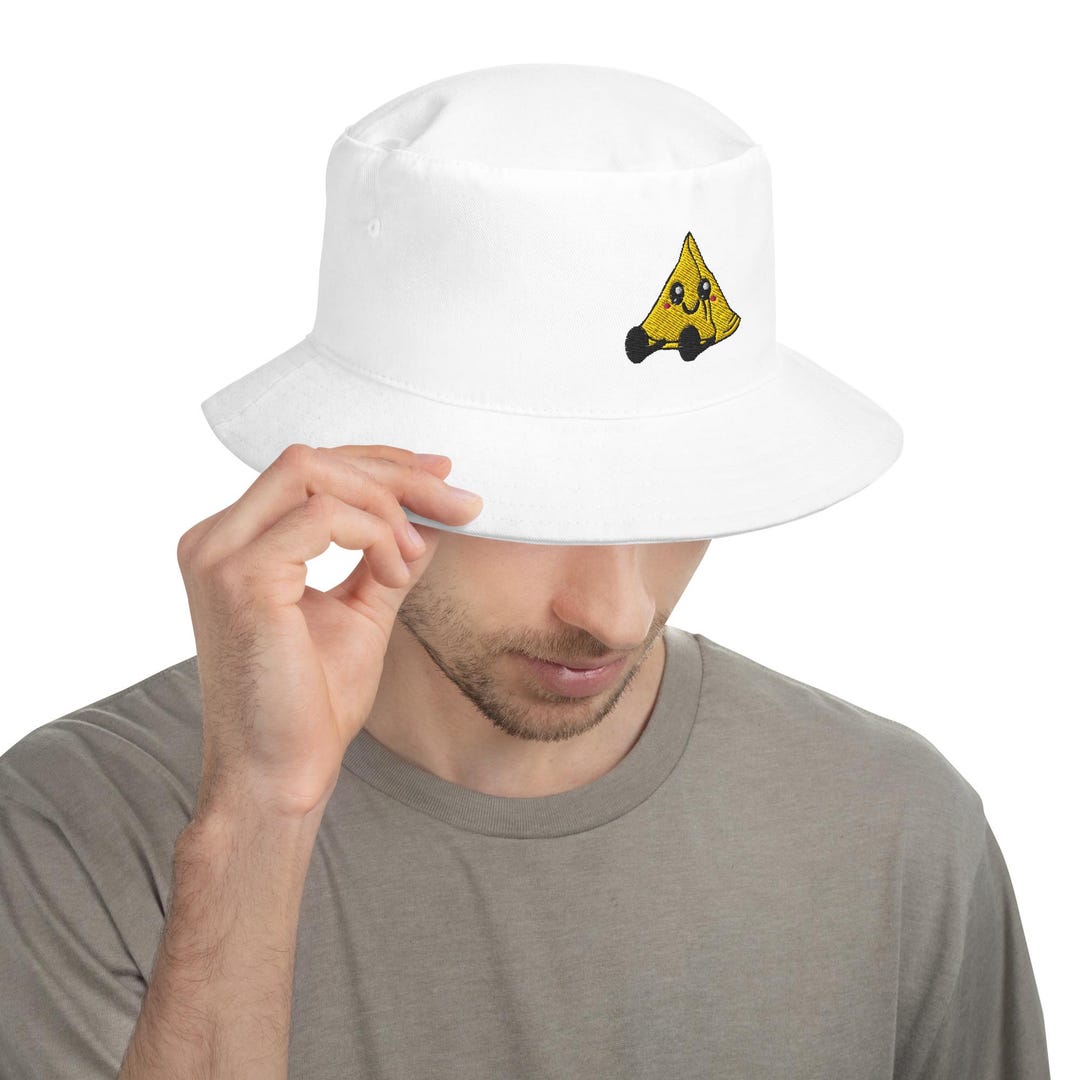 Kawaii Samosa Bucket Hat Cute Indian Food Design Hat for Foodies, Fun ...