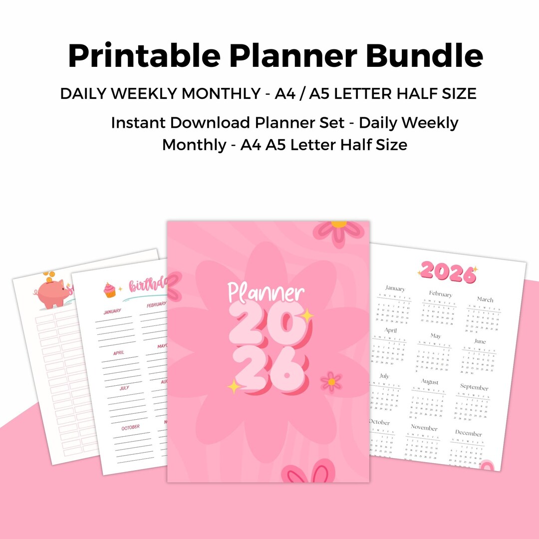 2026 Digital Planner Spanish, Spanish Language Agenda, iPad Tablet ...