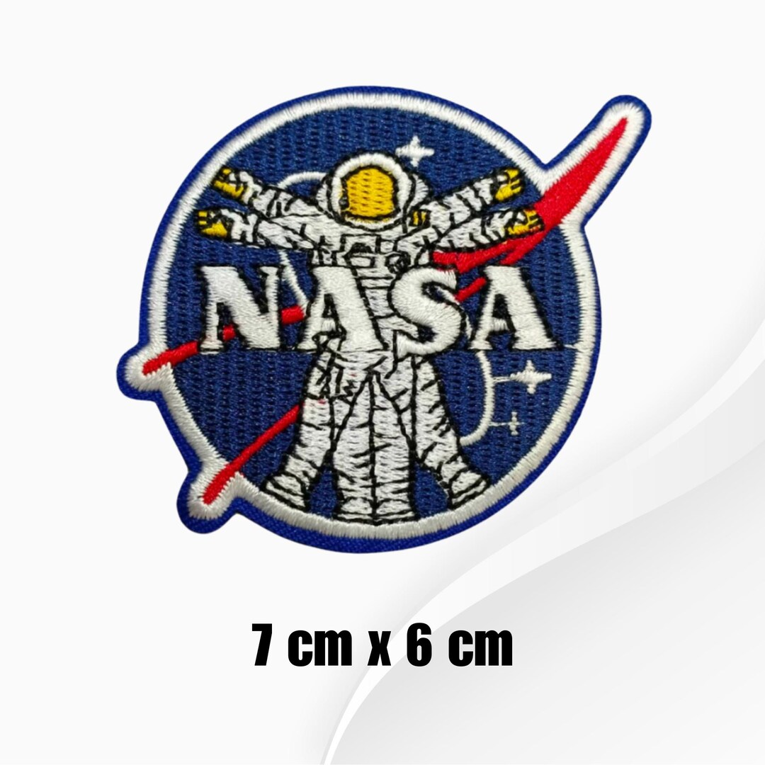 NASA Iron on Patch, Sew on Badge for Astronaut Space Fancy Dress Costume Jacket - Etsy