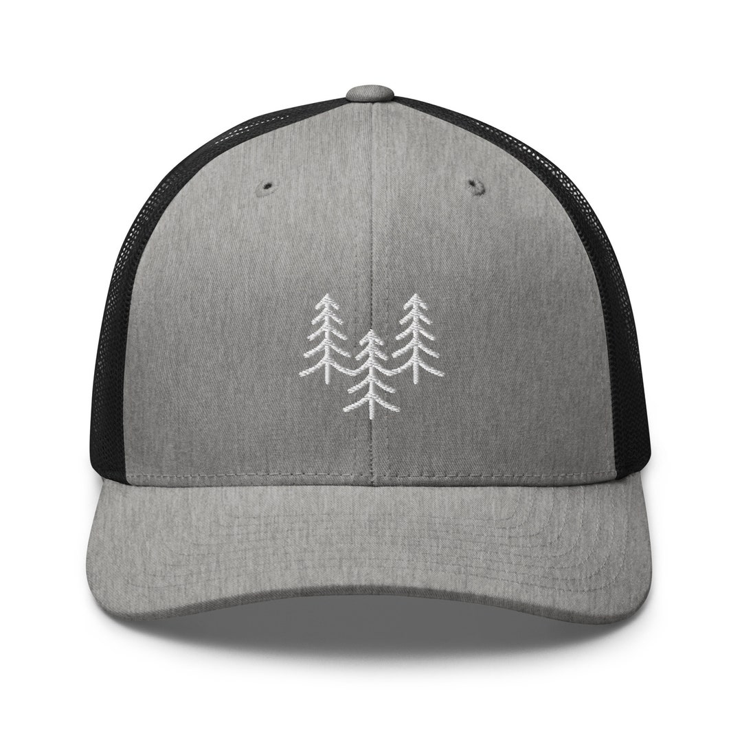 Minimalist Trees Trucker Hat Available in Several Colors and is Perfect ...