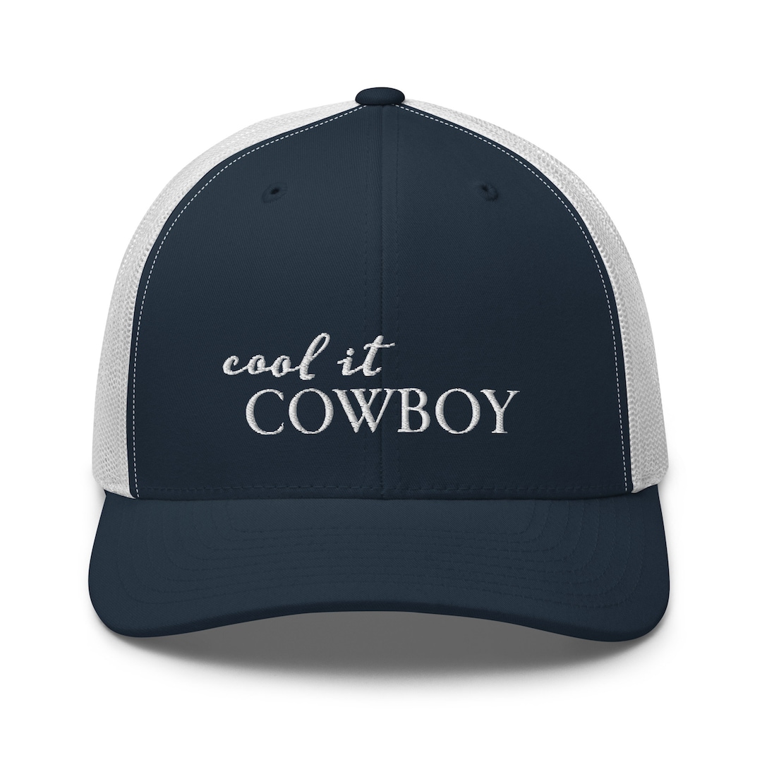 Cool It Cowboy Modern Trucker Cap, Available in Several Colors, Great ...