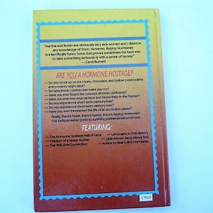 Humor Hardcover "raging Hormones" by Martha Williams & Robin Sheets ...