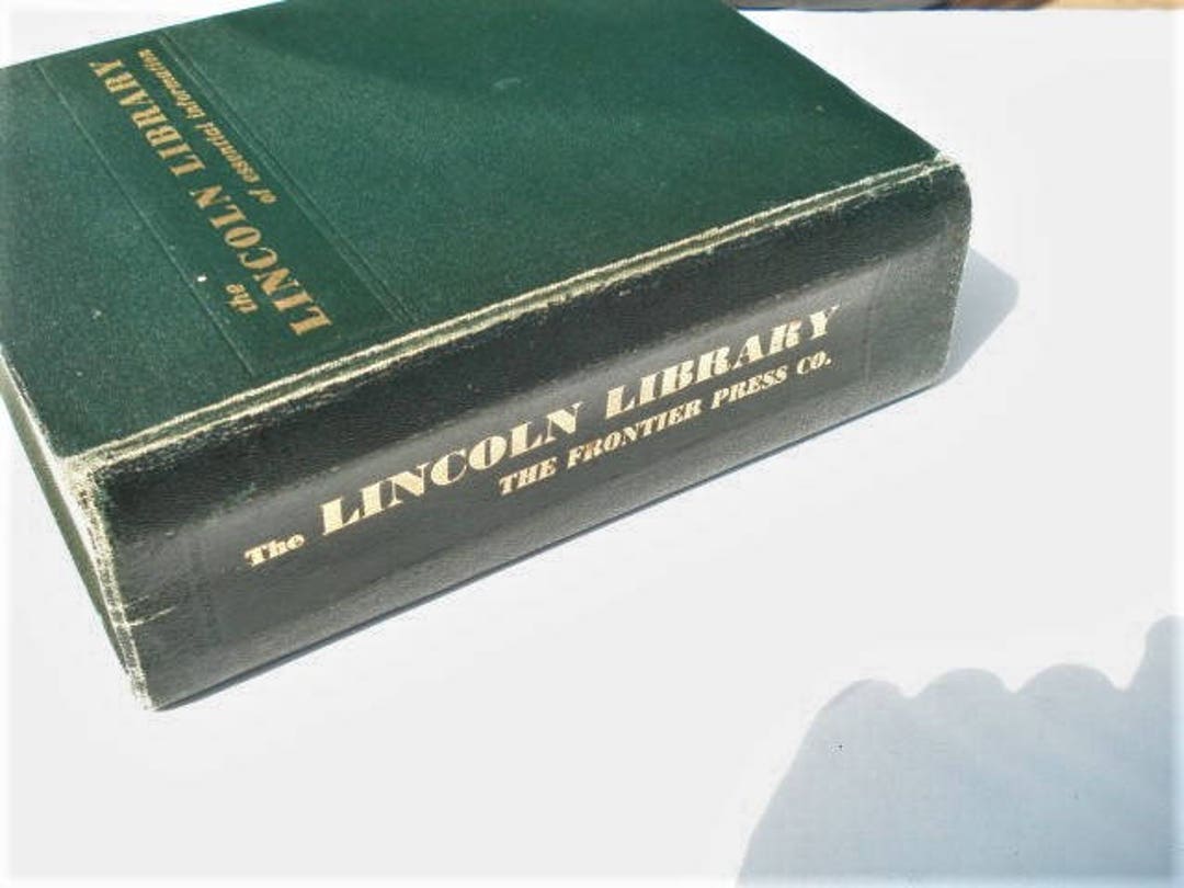 50s Encyclopedia "the Lincoln Library" 1957 Essential Information ...