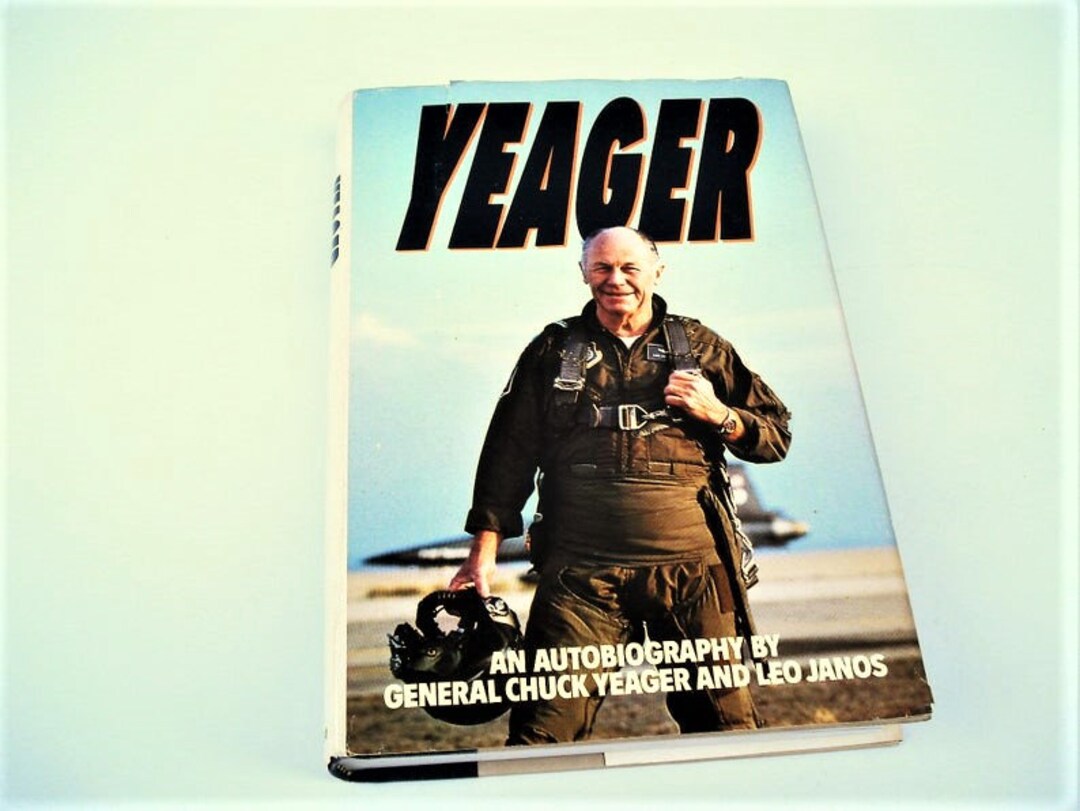 Chuck Yeager Autobiography: 1985 Aviation Book, Test Pilot Bio - Etsy