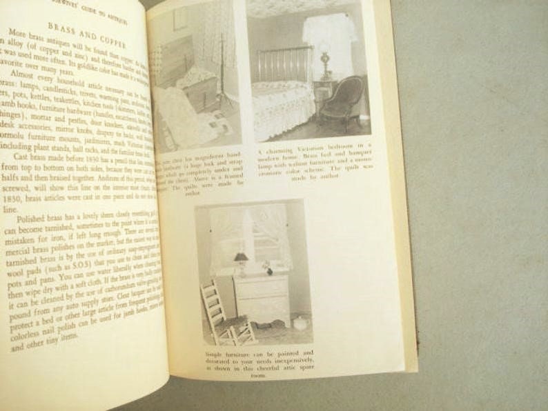 Antique Guide Hardcover housewives Guide to Antiques by Leslie Cross ...