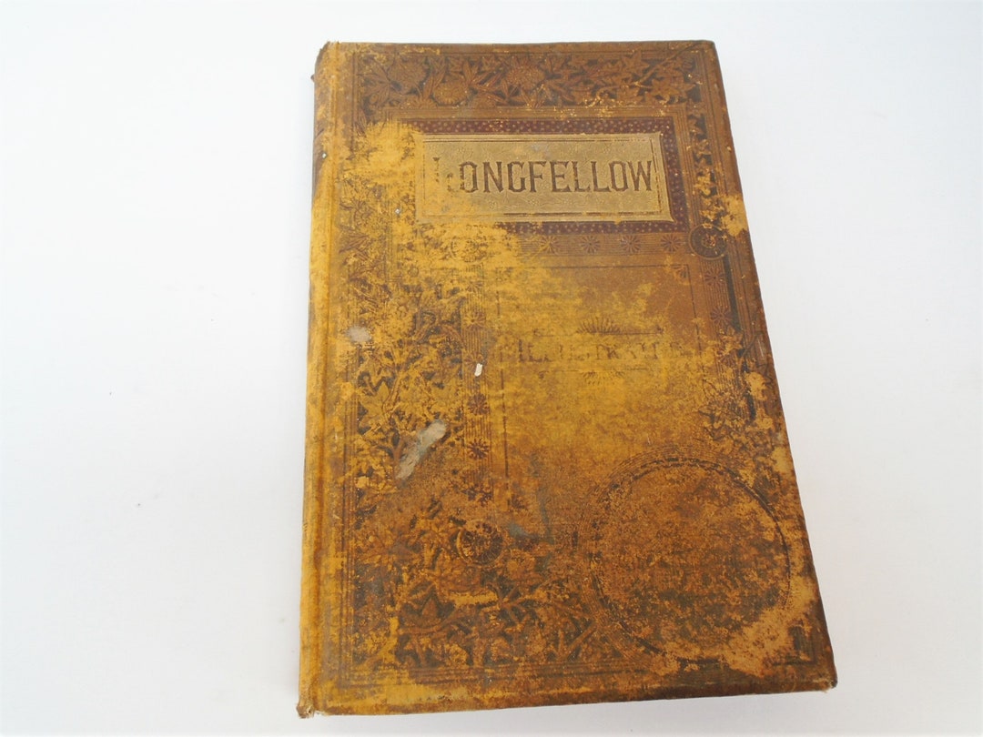 Antique Poetry Book: Longfellow's Poetical Works, 1888 - Etsy