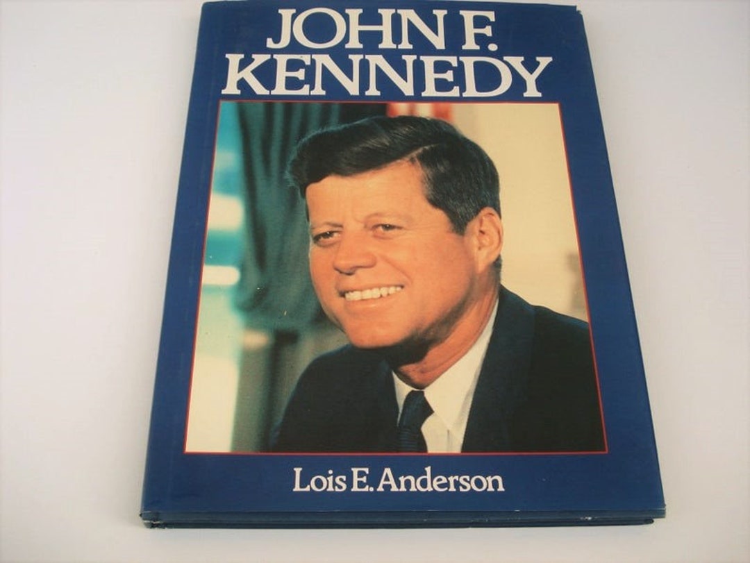 John F. Kennedy Biography Book, Lois E. Anderson, 1992 First Edition - Etsy