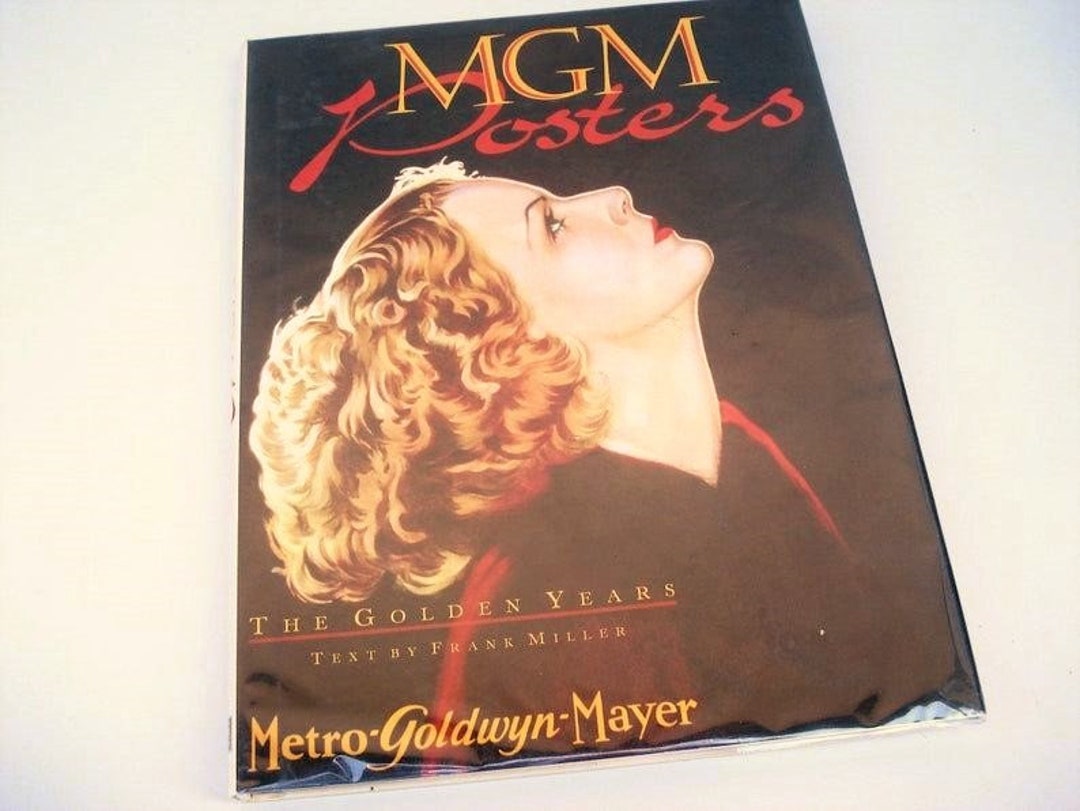 Poster Hardcover "mgm Posters the Golden Years" by Frank Miller 1998 ...