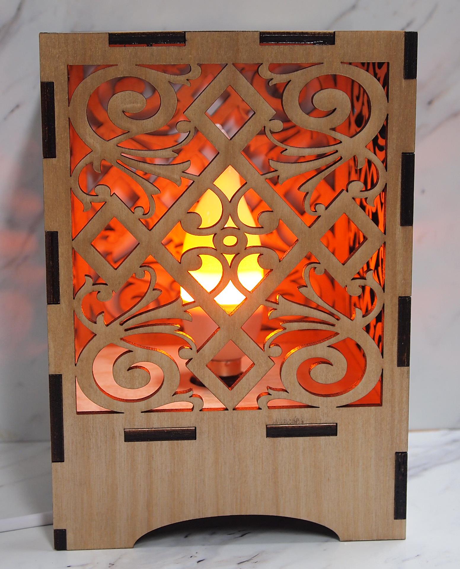 Beautiful Laser Cut Tree of Life and Scroll Cut Shadow Lamps - Etsy