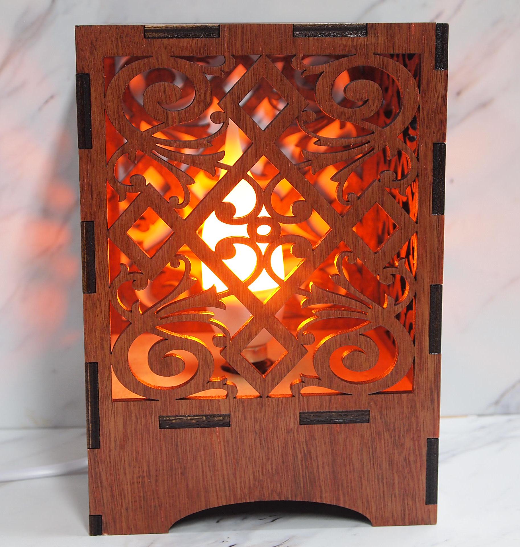Beautiful Laser Cut Tree of Life and Scroll Cut Shadow Lamps - Etsy