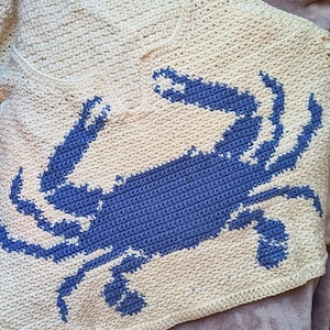 Blue Crab Crochet Pattern - Etsy