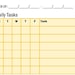 Getting Things Done Task Priority Matrix, Eisenhower Matrix, Colorful ...