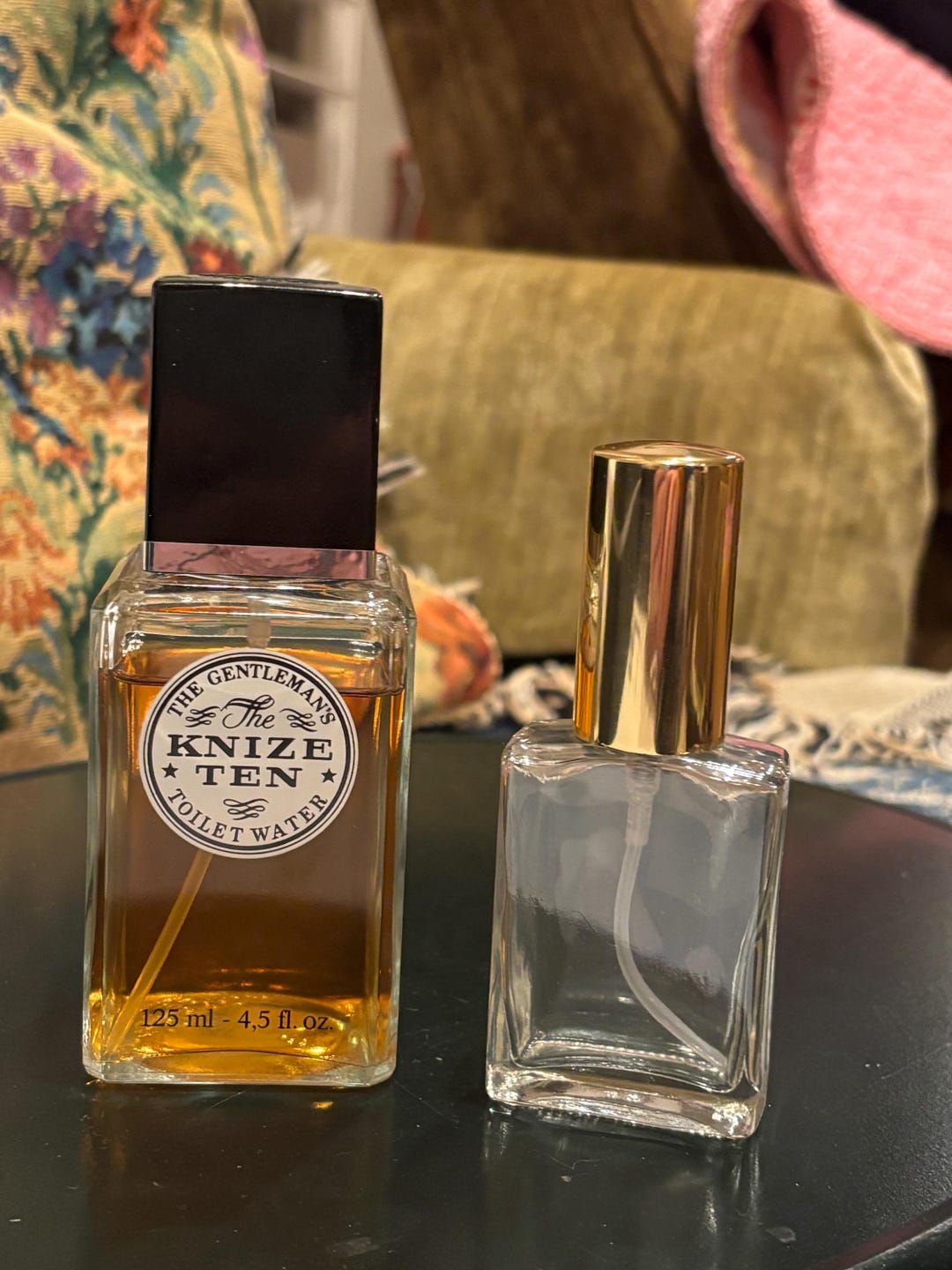 30 Ml AUTHENTIC Decant Sample of VINTAGE the Gentlemen's Knize Ten Leather Toilet Water Eau De ...