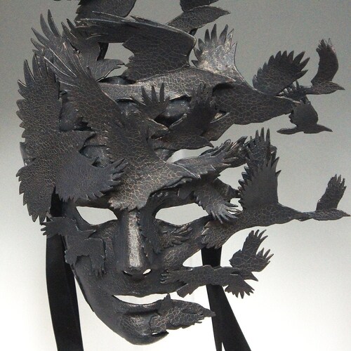 Morrigan Mask OUT OF Stock/made to Order | Etsy