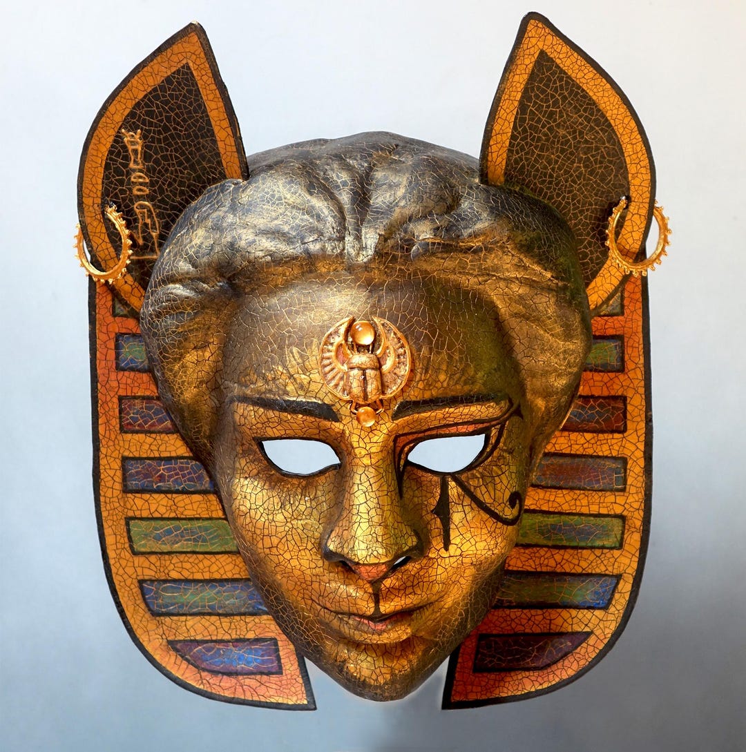 Bast/bastet Mask - Available/ready-to-ship - Etsy