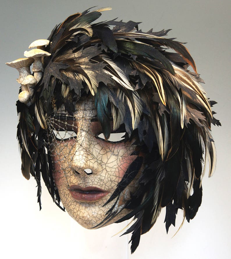 Autumn Reverie Mask OUT OF Stock/made to Order - Etsy