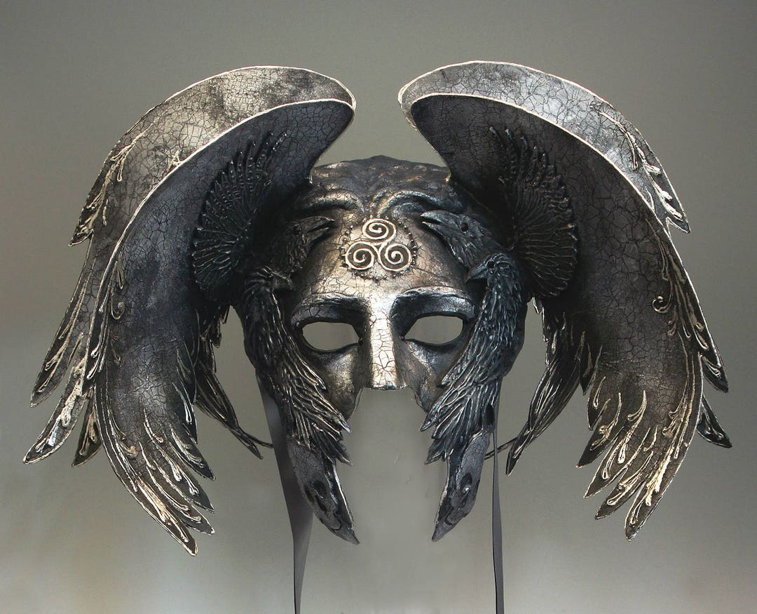 Morrigan Mask - OUT OF Stock/made to Order - Etsy