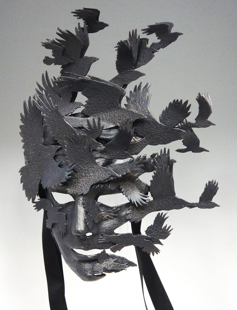 Corvus Flight Mask Female Out-of-stock/made-to-order - Etsy