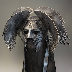 Morrigan Mask - OUT OF Stock/made to Order - Etsy