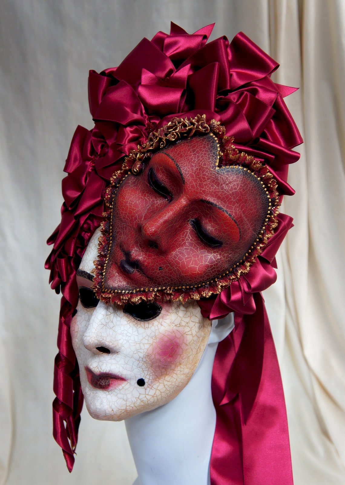 M. Antoinette/moulin Rouge Mask - OUT of Stock/made to Order - Etsy