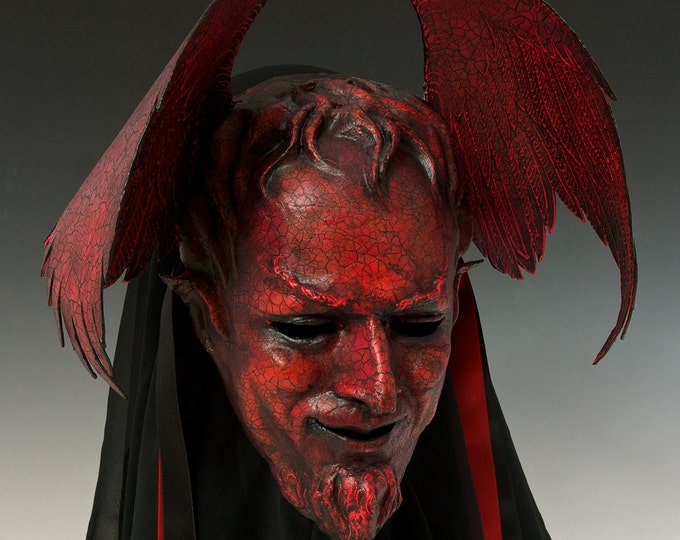 Faust's Mephistopheles Mask - Etsy
