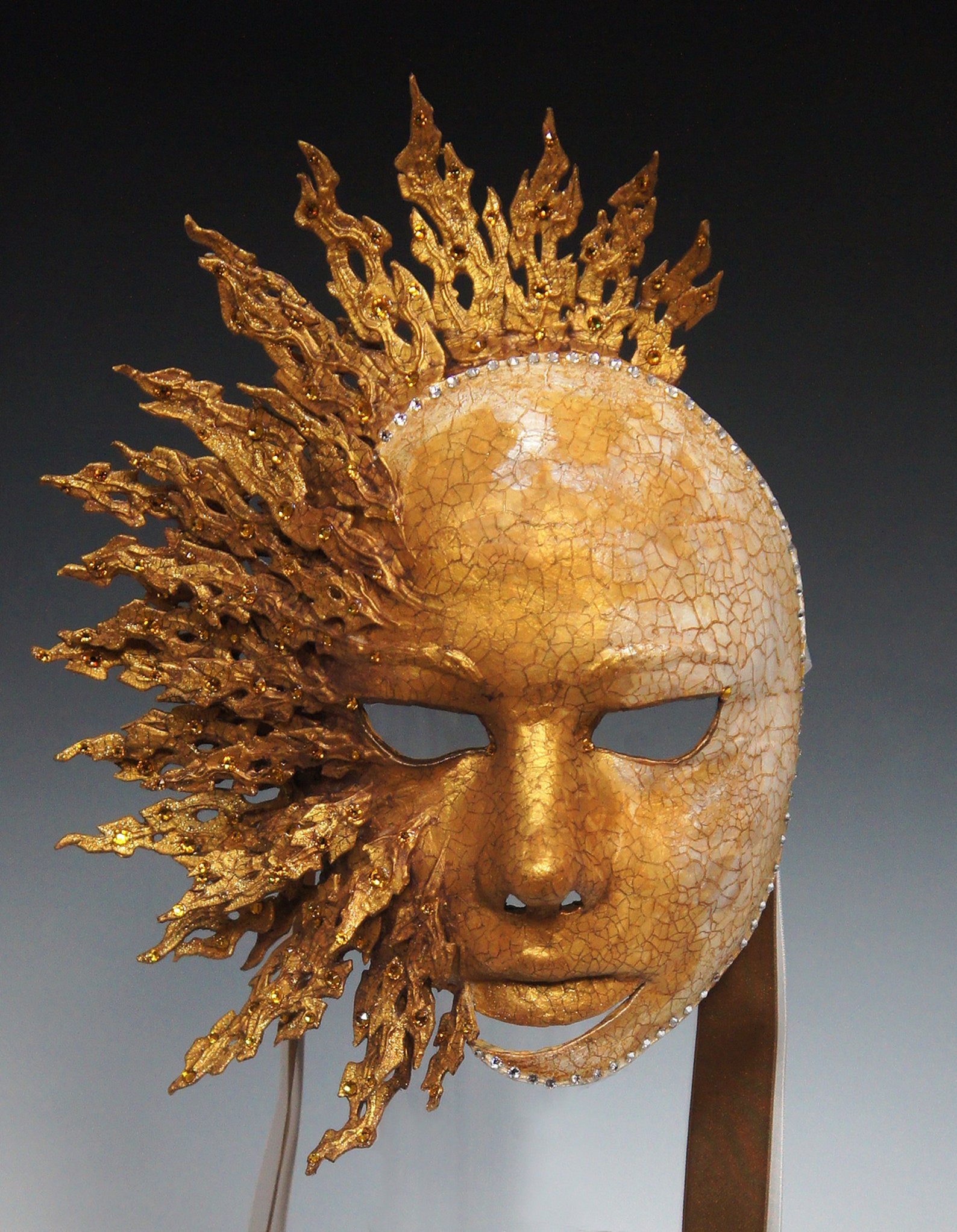 Moonrise/sunset Mask: Made-to-order - Etsy