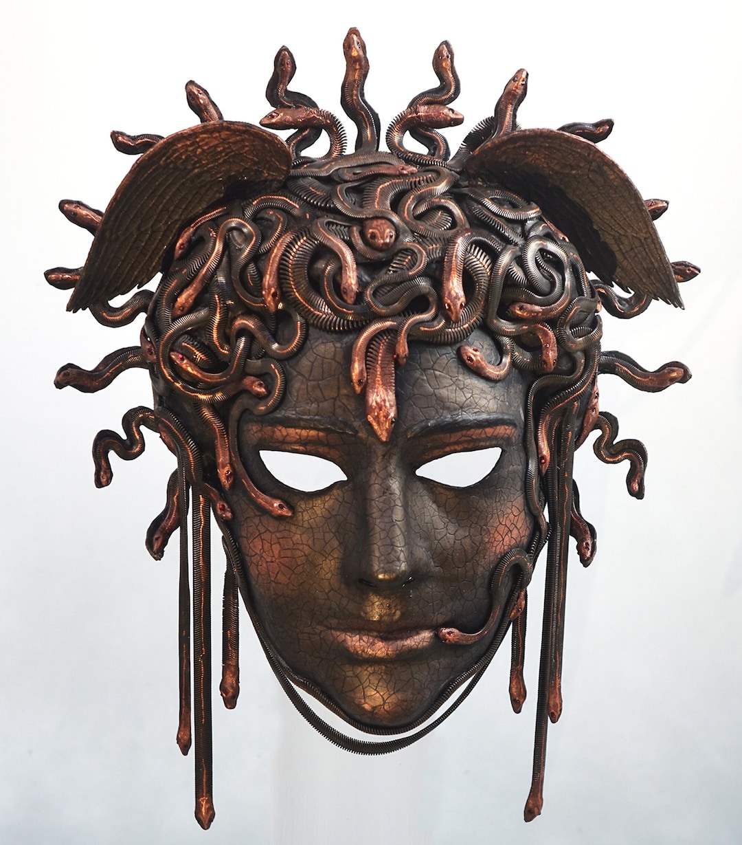 Bronze Medusa Mask - Made-to-order/out-of-stock - Etsy