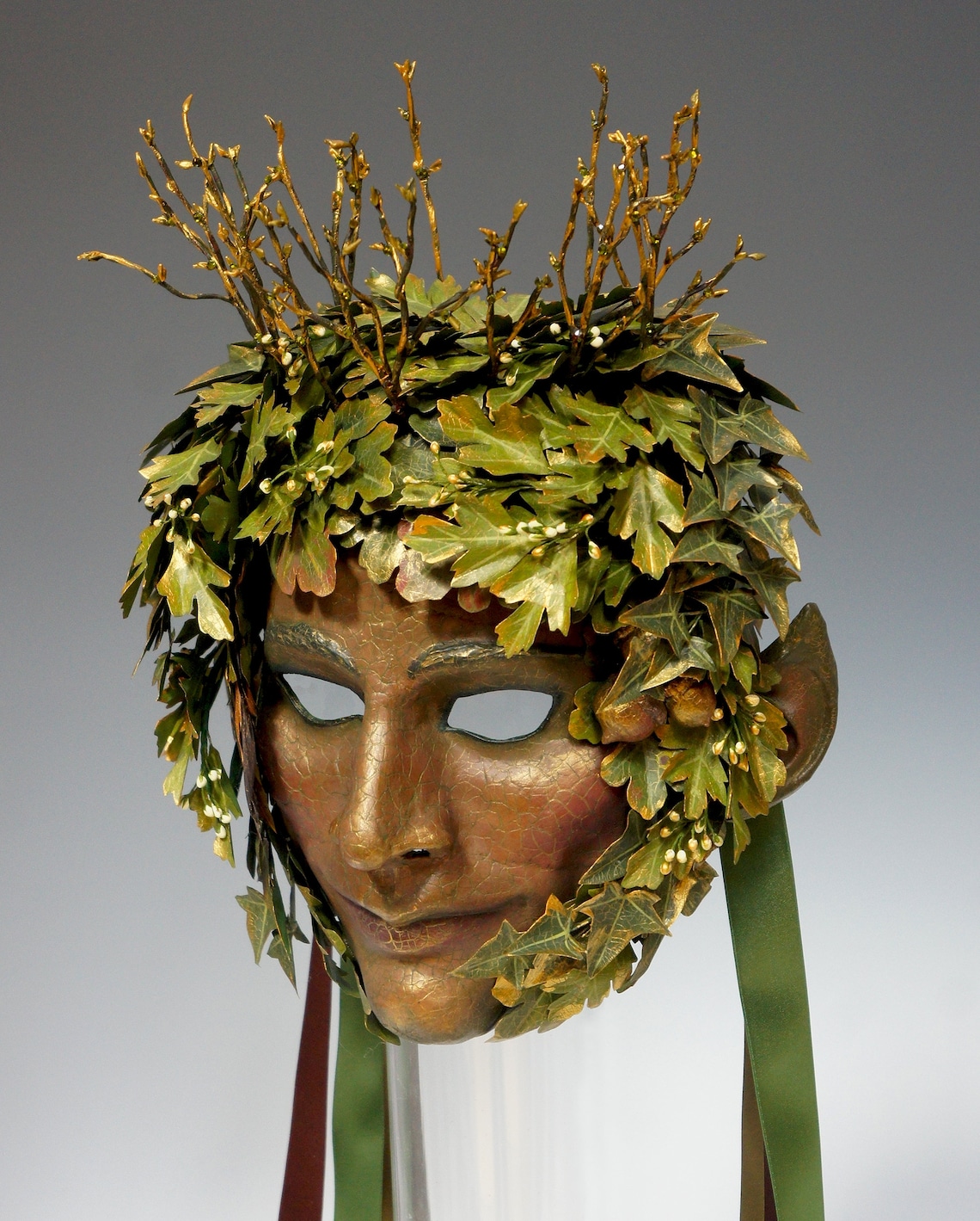 Oberon, Fairy King Mask Available/ready-to-ship - Etsy