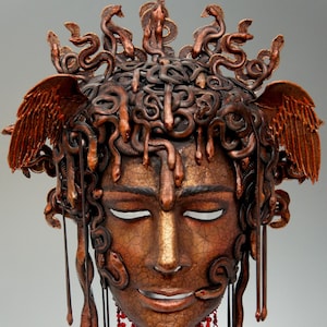 Medusa Mask: Out-of-stock/made-to-order - Etsy