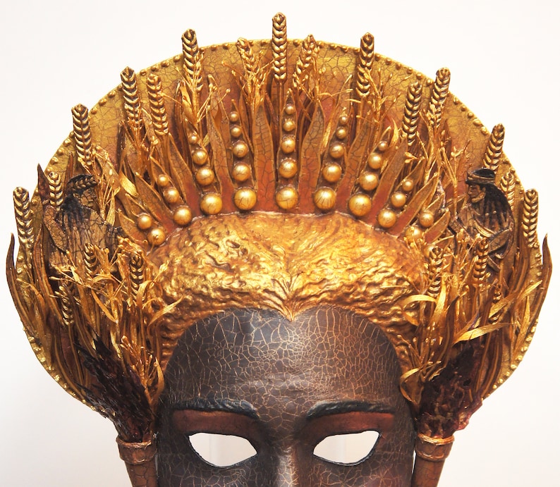 Persephone Mask Available/ready-to-ship - Etsy