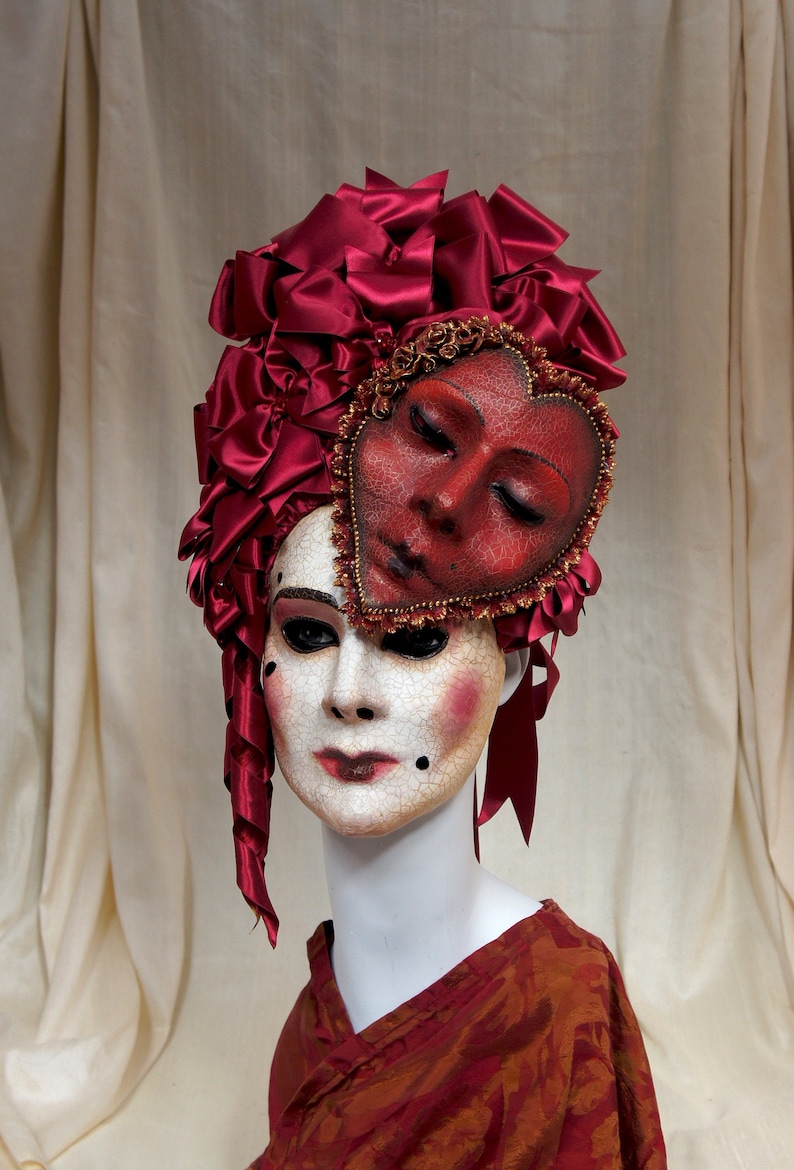 M. Antoinette/moulin Rouge Mask - OUT of Stock/made to Order - Etsy