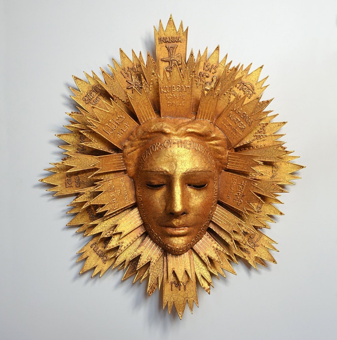 The Names of God Mask Available/ready-to-ship - Etsy