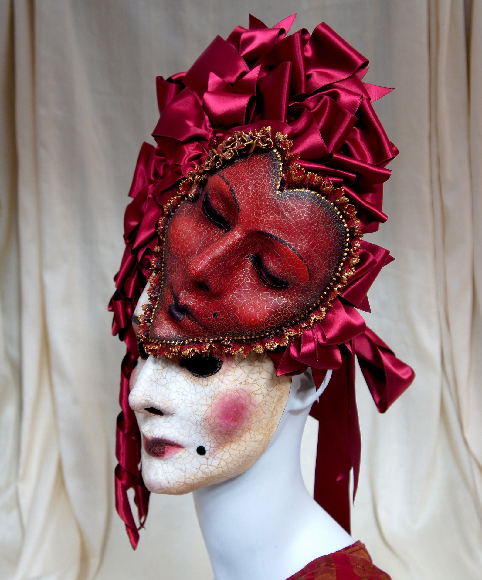 M. Antoinette/moulin Rouge Mask - OUT of Stock/made to Order - Etsy