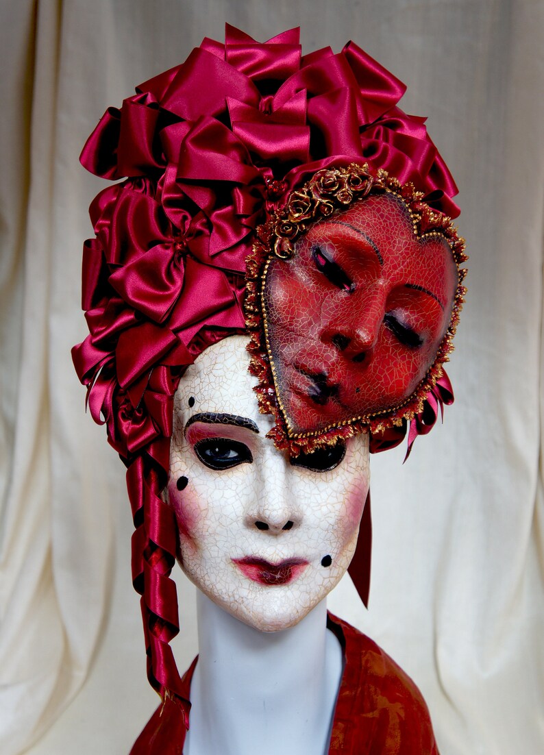 M. Antoinette/moulin Rouge Mask - OUT of Stock/made to Order - Etsy