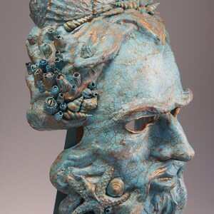Poseidon/neptune Mask - OUT OF Stock/made to Order - Etsy