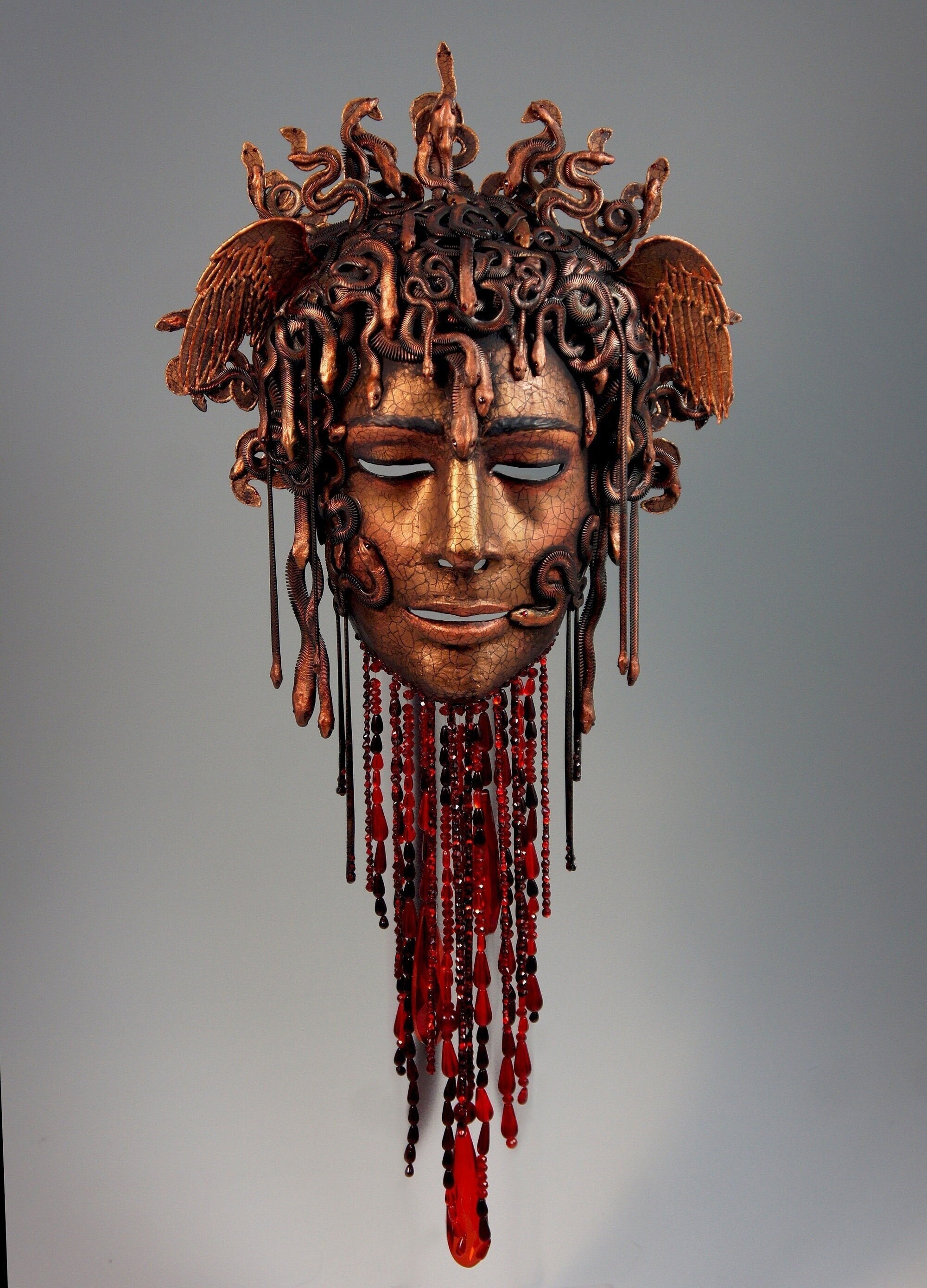 Máscara Medusa: DISPONIBLE/ Lista para enviar - Etsy España