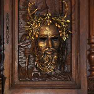 Cernunnos Mask - Out-of-stock/made-to-order - Etsy