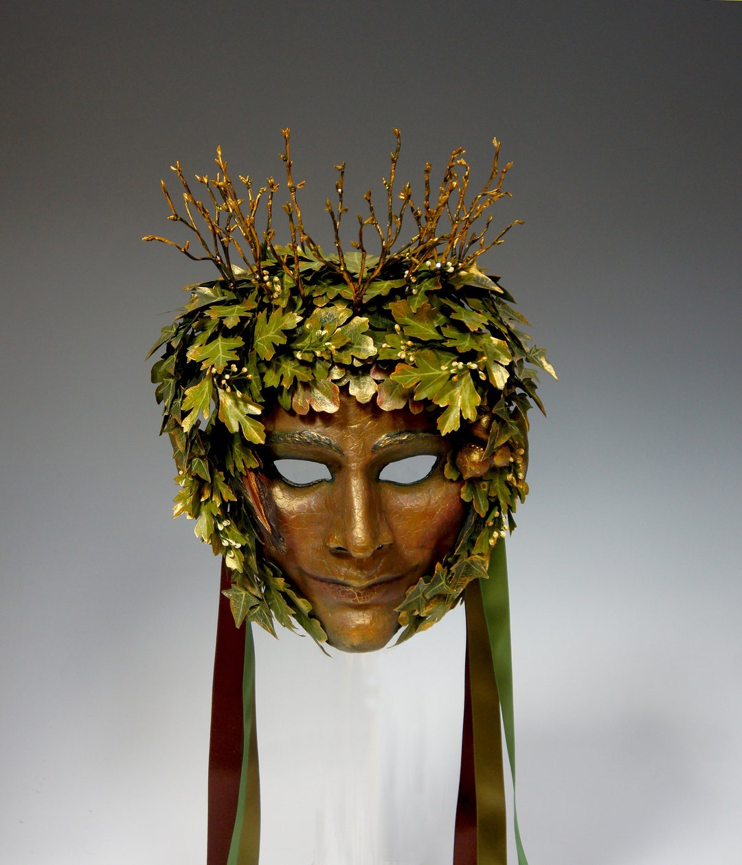 Oberon, Fairy King Mask - Available/ready-to-ship - Etsy