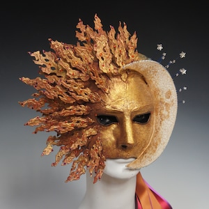 Sunset/moon Rise Mask - Out-of-stock/made-to-order - Etsy
