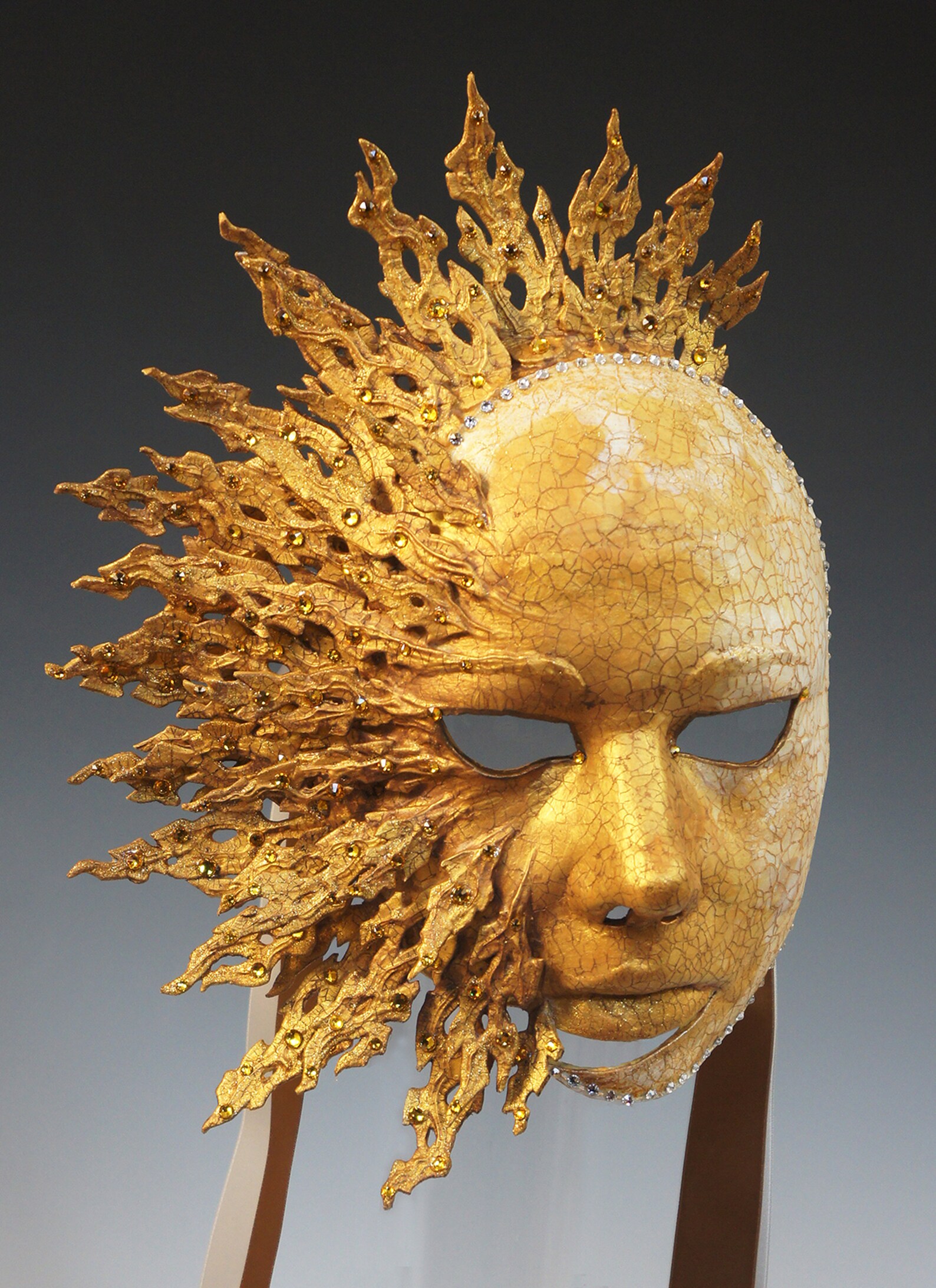 Moonrise/sunset Mask: Made-to-order - Etsy