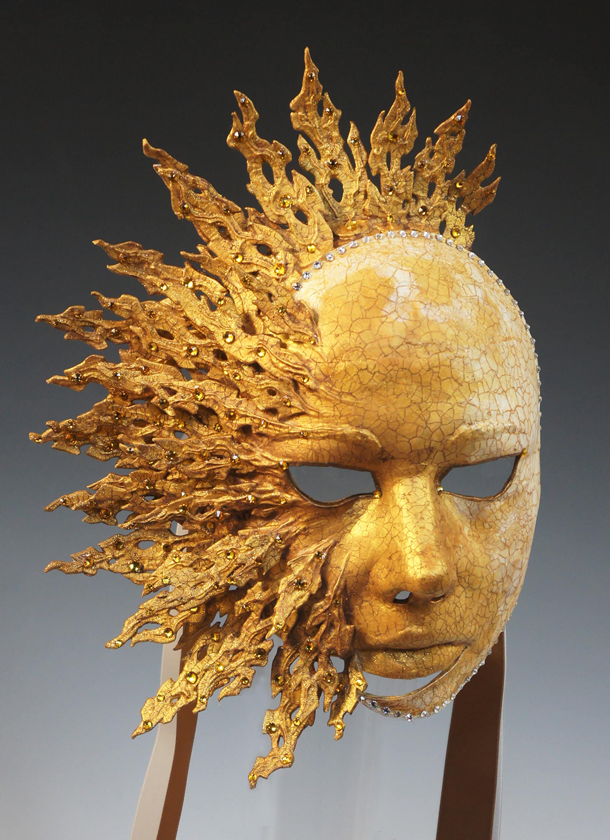 Moonrise/sunset Mask: Made-to-order - Etsy