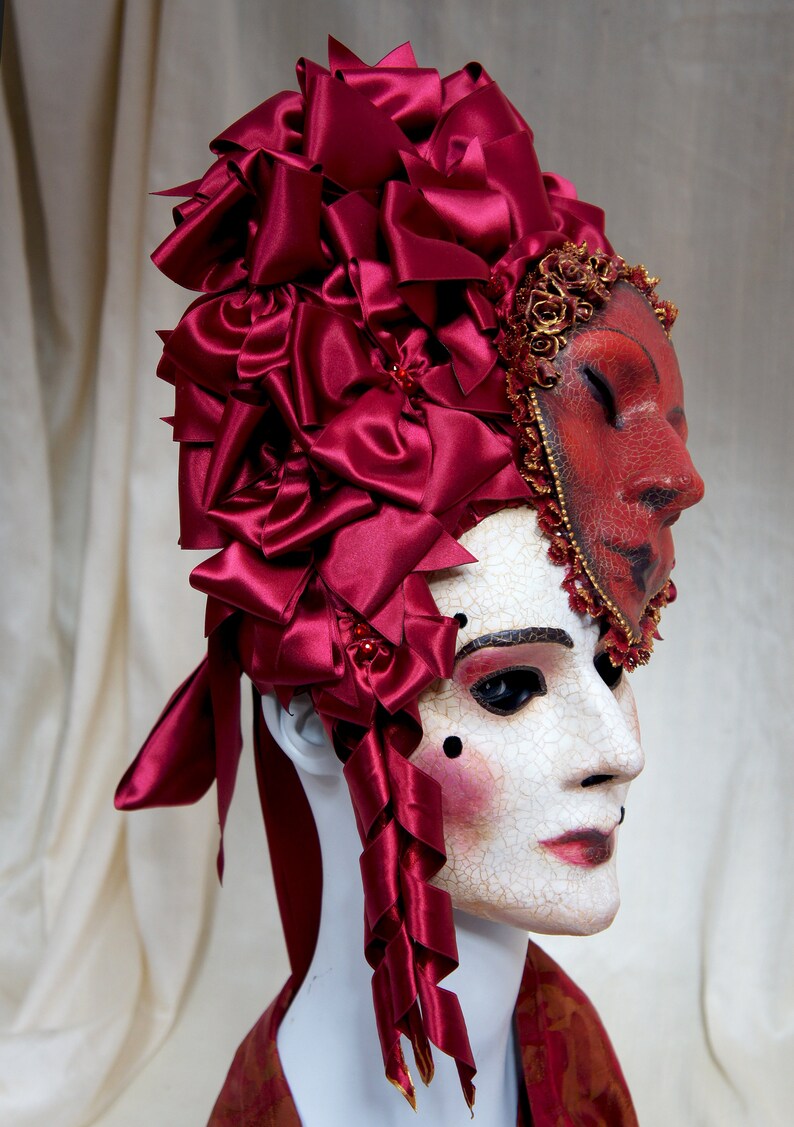 M. Antoinette/moulin Rouge Mask - OUT of Stock/made to Order - Etsy