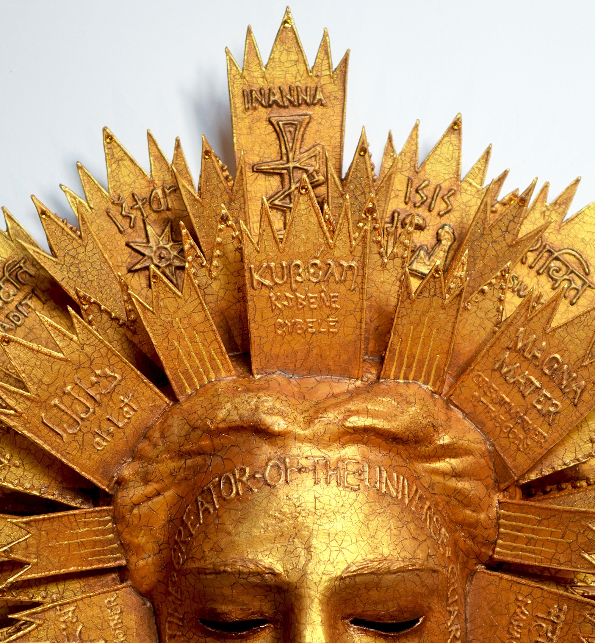 The Names of God Mask Available/ready-to-ship - Etsy