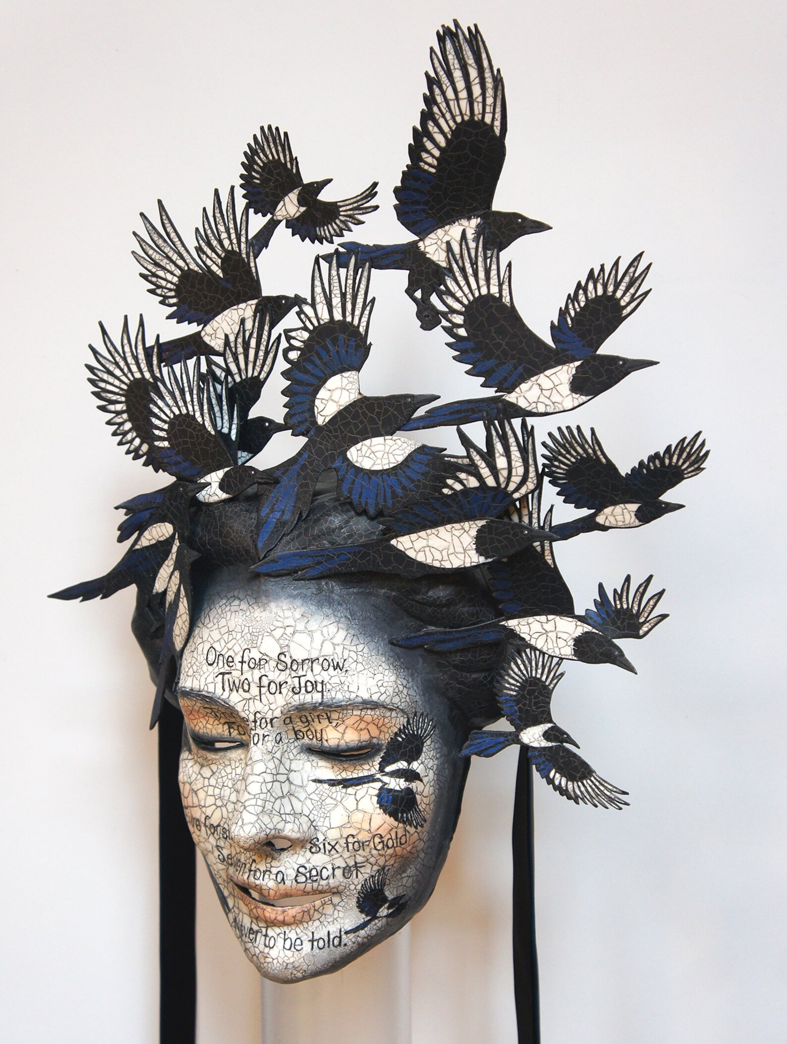 Magpie Mask OUT OF Stock/made to Order - Etsy