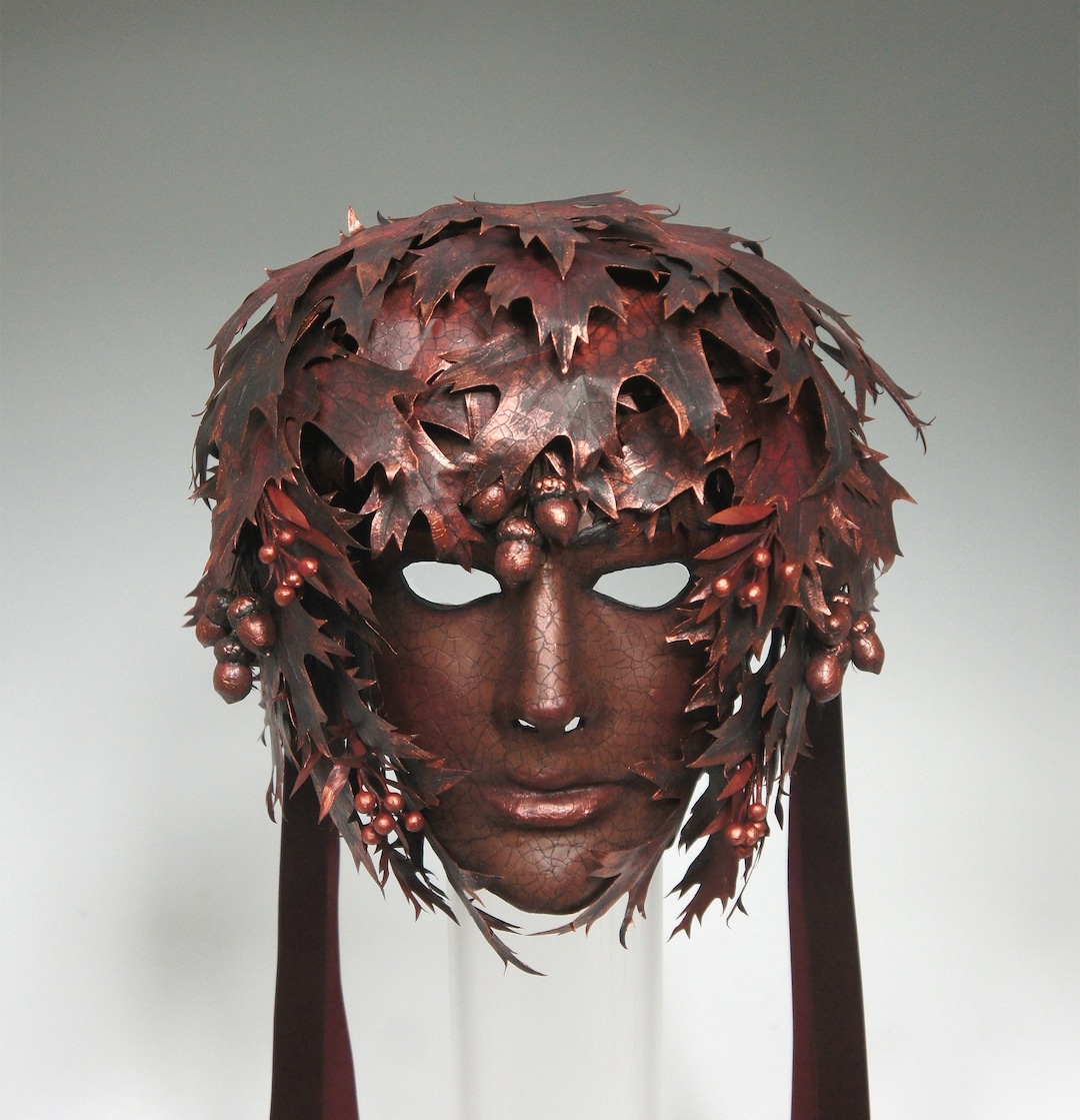 Winter Dryad Mask - Available/ready-to-ship - Etsy