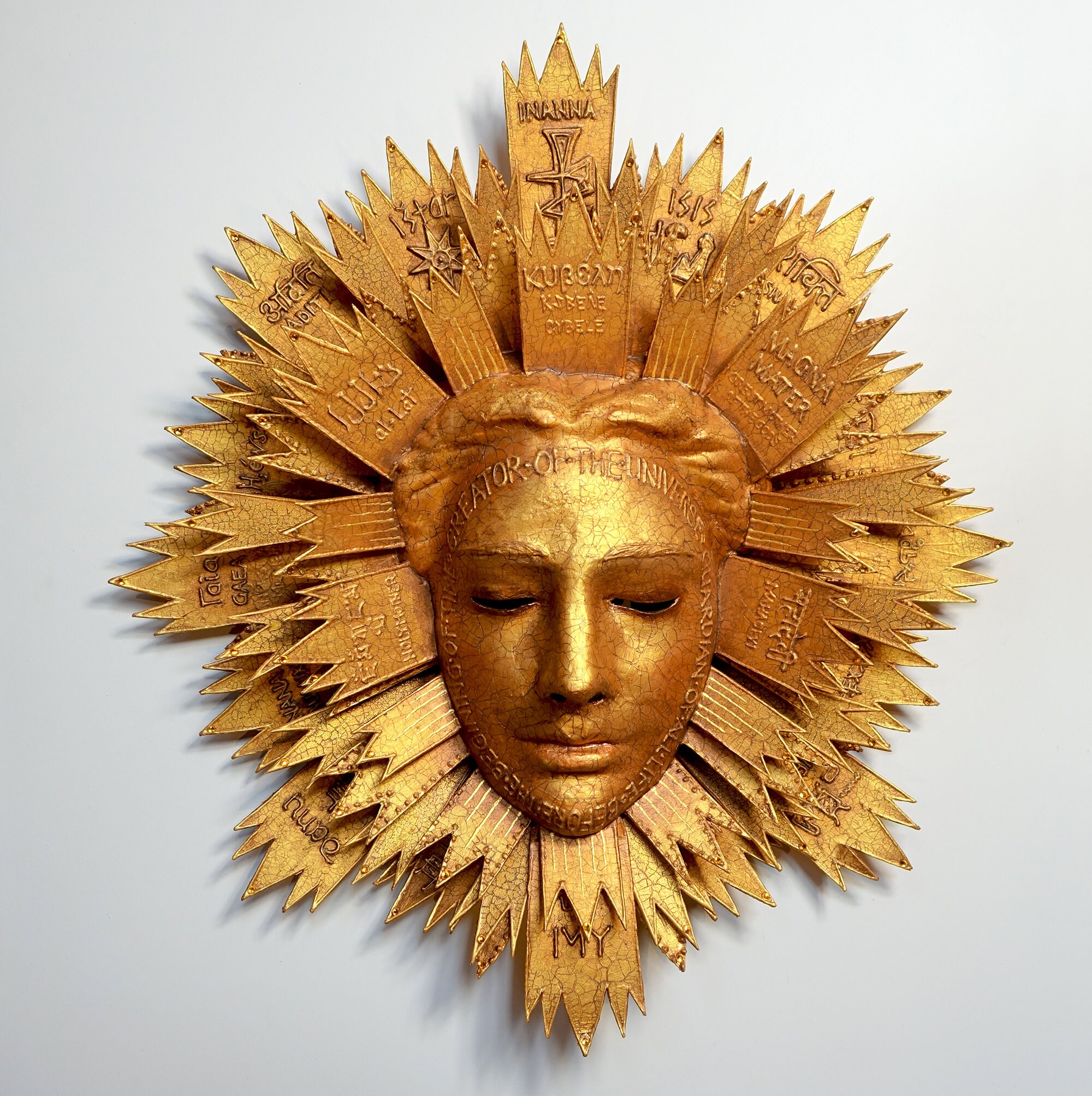 The Names of God Mask Available/ready-to-ship - Etsy