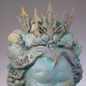 Poseidon/neptune Mask - OUT OF Stock/made to Order - Etsy