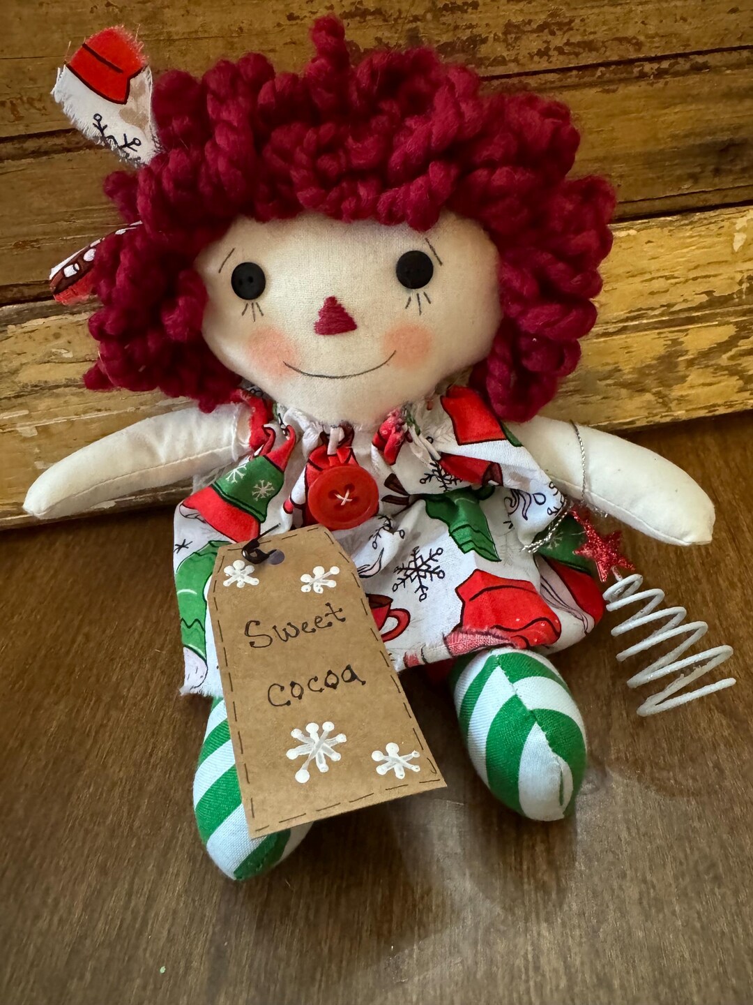 Annie Doll Hot Cocoa Gift Giving One of A Kind - Etsy