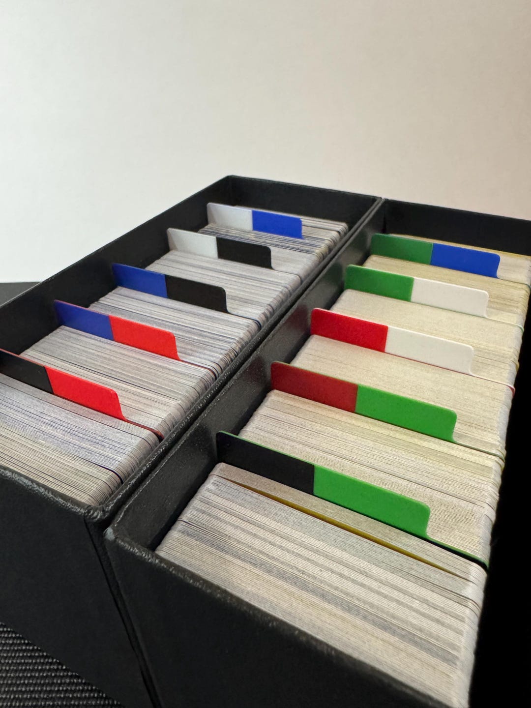 Trading Card Dividers vertical for Card Storage Organizer 3D Printed ...