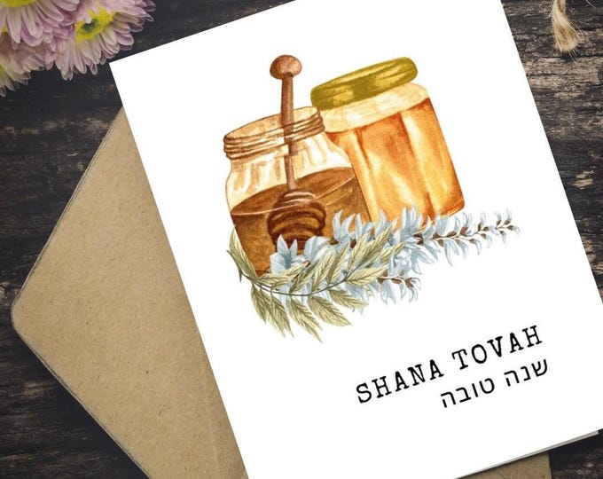 4 Shana Tovah Folded Coloring Greeting Cards-haleluya Faith Menorah ...